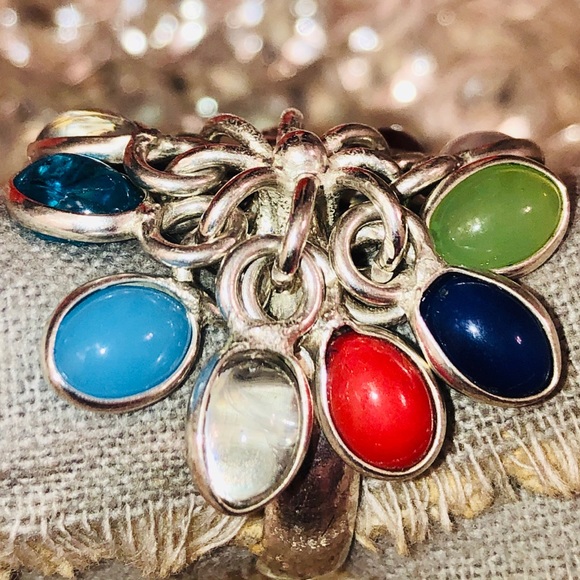 Artisan Crafted | Jewelry | Nwot Sterling Silver Mutligemstone Ring ...